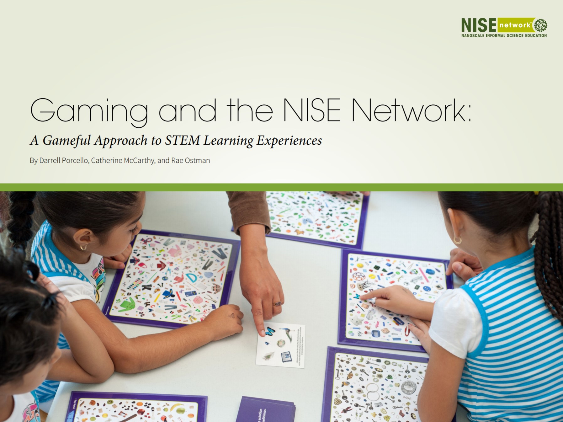 Gaming and the NISE Network: A Gameful Approach to STEM Learning Experiences | NISE Network